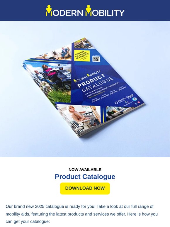 Modern Mobility: Available Now! Product Catalogue 2025 | Milled