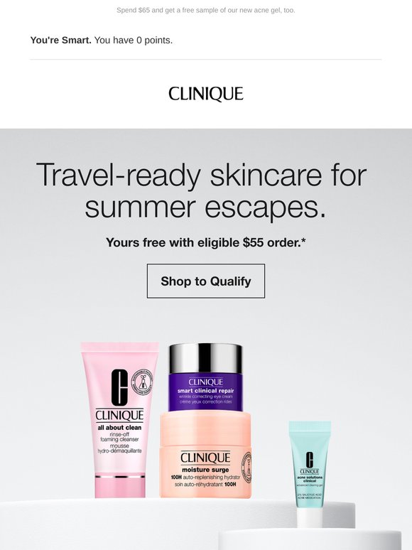 Clinique Email Newsletters: Shop Sales, Discounts, and Coupon Codes