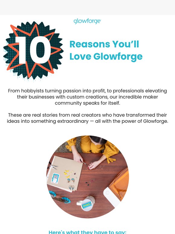 Glowforge: What makes Glowforge special? | Milled