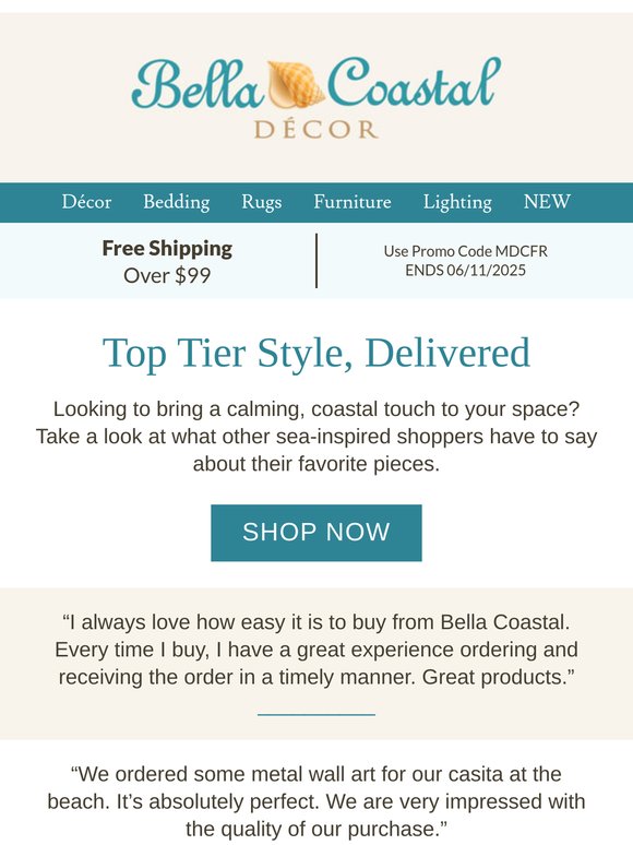Bella Coastal Decor: Coastal Style That’s Making a Splash 🌊 | Milled