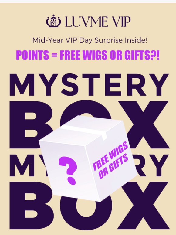 Luvme Hair: Mystery Box for Points?! VIP Day Surprise!💥 | Milled