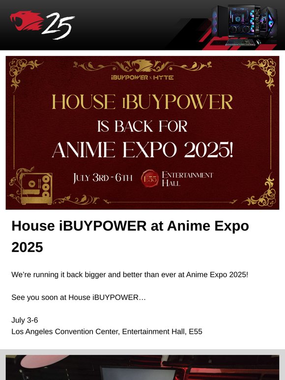 iBUYPOWER: 🦹 iBUYPOWER is back at Anime Expo 2025! | Milled