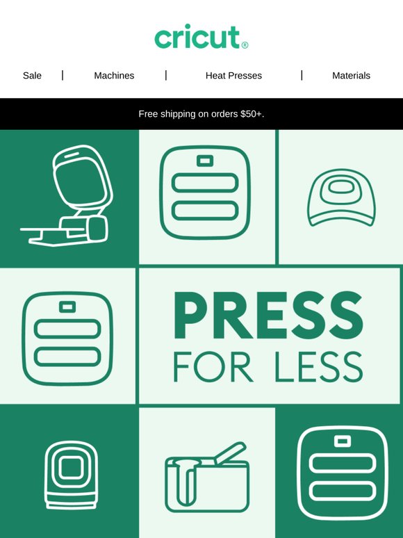 Cricut: Our Press For Less Sale Starts NOW! 🎉 | Milled
