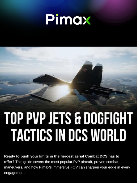 Pimax: Top PVP Jets & Dogfight Tactics in DCS WORLD | Milled