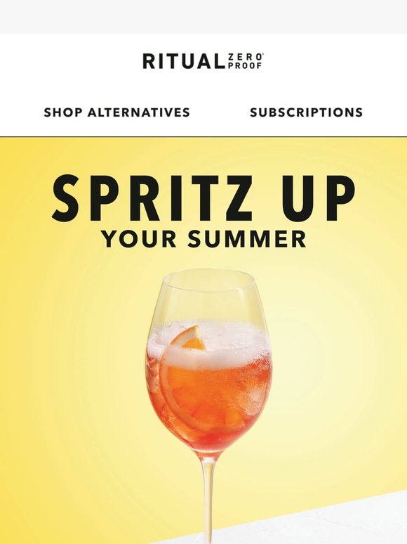 Ritual Zero Proof: Spritz season is here | Milled