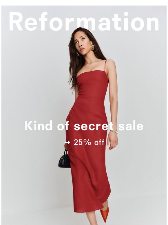 Reformation Email Newsletters: Shop Sales, Discounts, and Coupon Codes