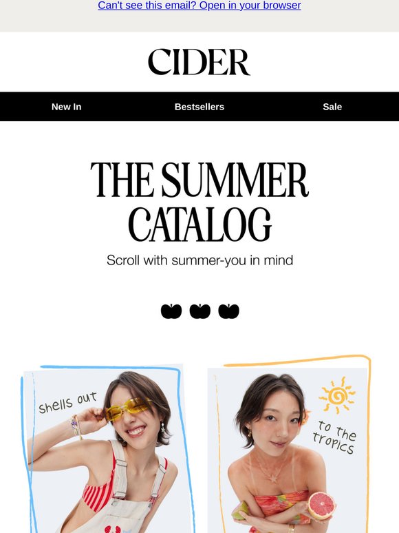 Cider: The Summer Catalog | Milled