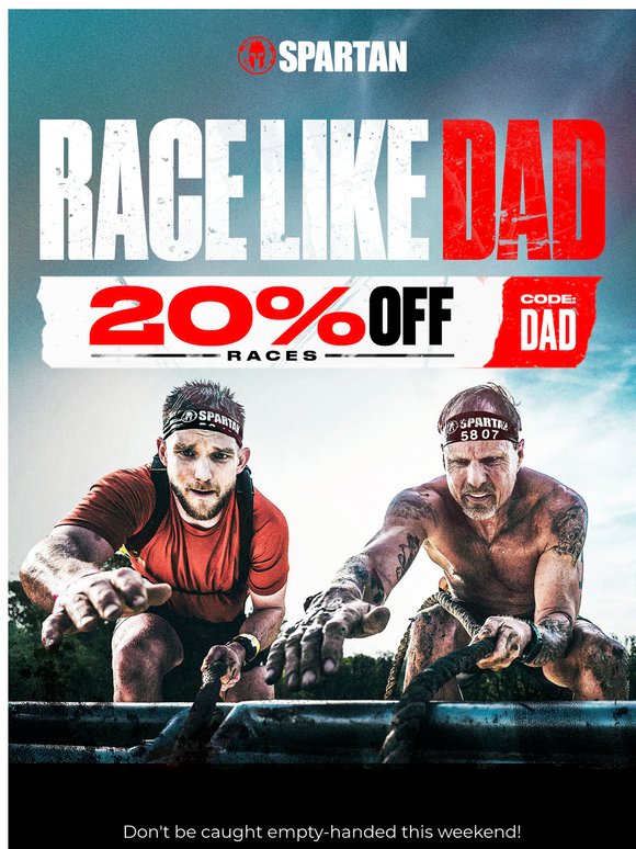 Spartan Race: Unleash Your Inner Spartan: Celebrate Dad This Father's ...