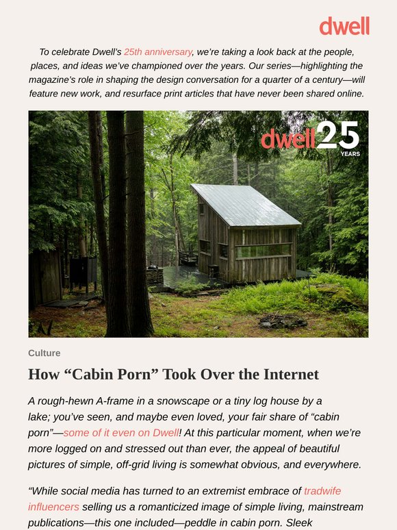 Dwell: How Cabin Content Took Over the Internet | Milled