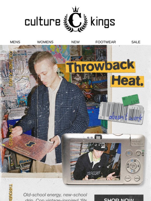 Culture Kings: Throwback Heat ⏪ | Milled