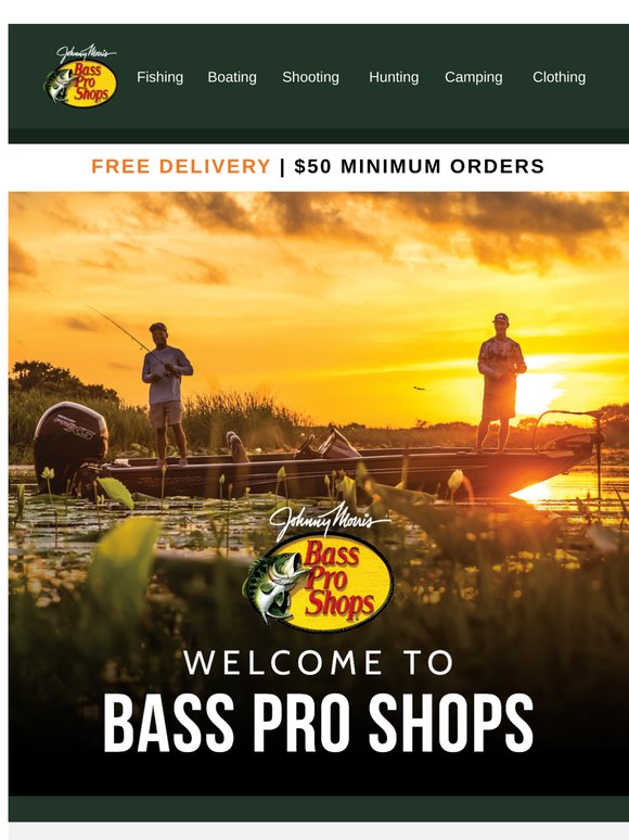 Bass Pro Shops: Welcome To Bass Pro Shops | Your Adventure Starts Here ...
