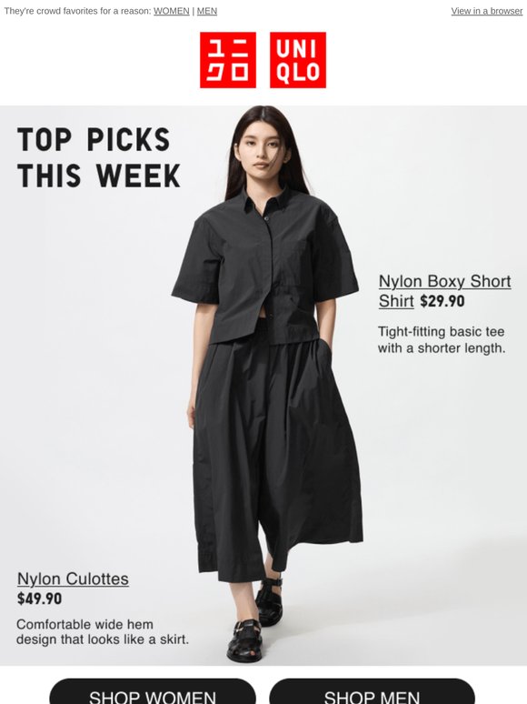 UNIQLO: Check out our latest must-have looks | Milled