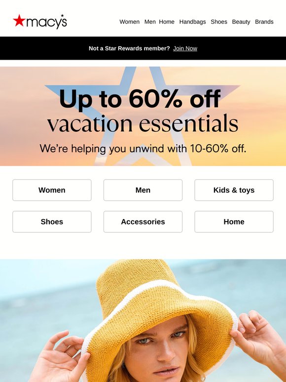 Macy's: Up to 60% off summer staples ☀️ | Milled