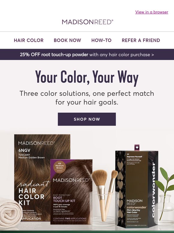 Madison Reed: 🤩 Color with Confidence | Milled