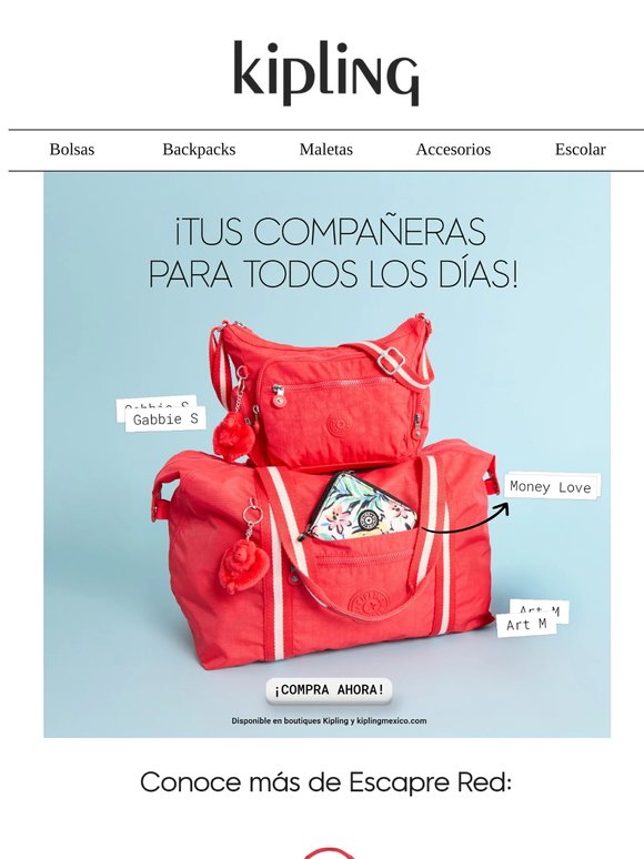 Kipling: ¿Ya conoces Escape Red? | Milled