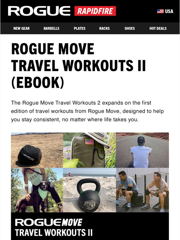 Rogue Fitness: Just Launched: Rogue Move - Travel Workouts II, New ...