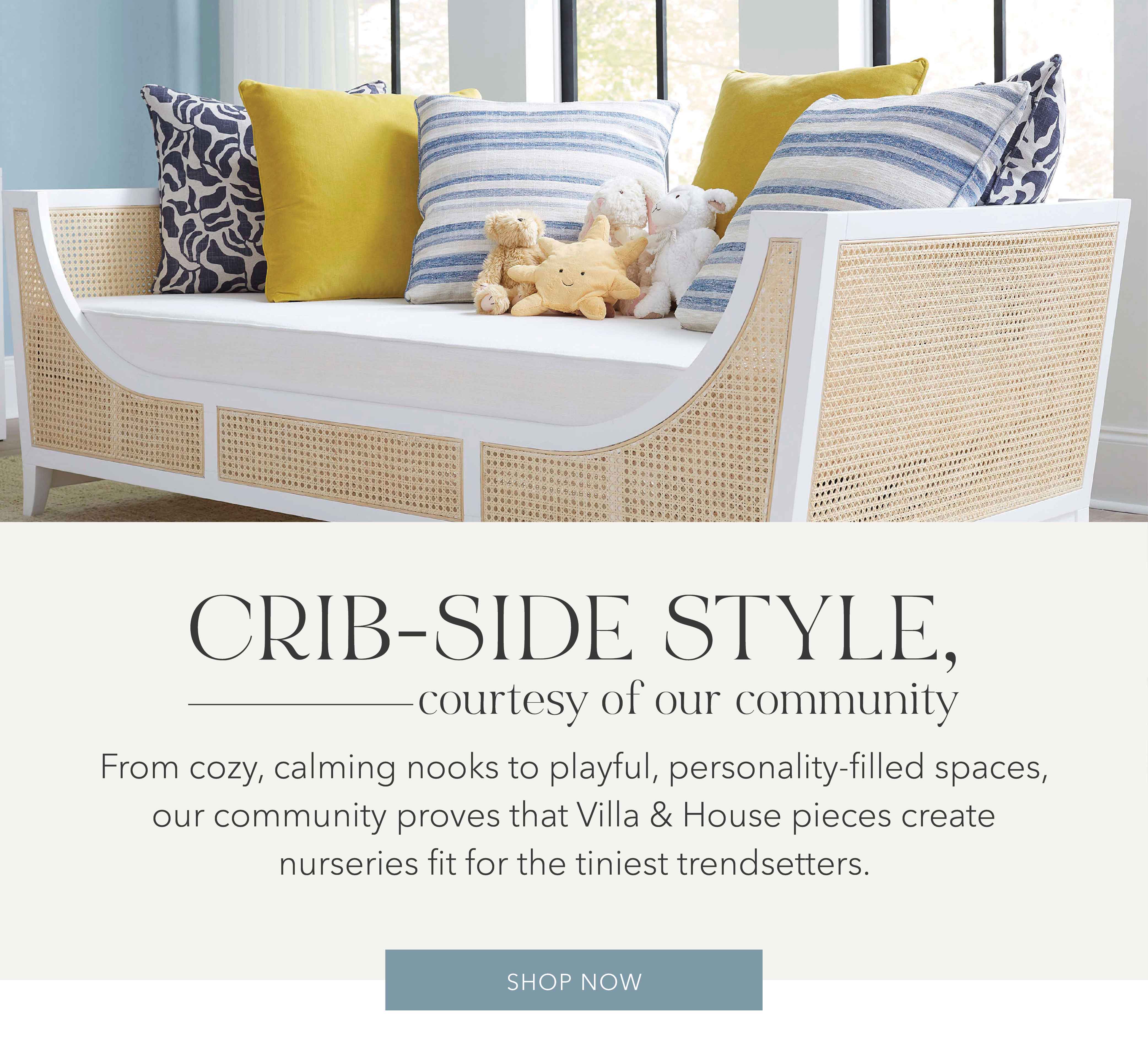 Villa & House: Crib-Side Style, Courtesy of Our Community | Milled