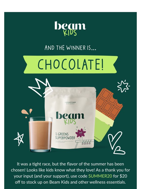 Beam: The Kids Flavor Champion has been crowned 👑 | Milled