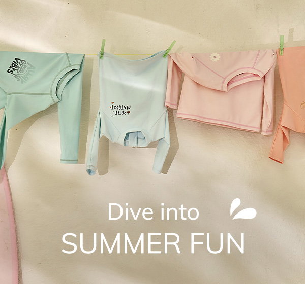 Vertbaudet: Current Offers | Dive into Summer Fun | Milled