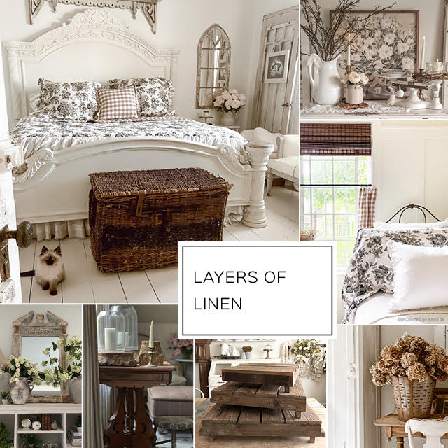 Antique Farmhouse: ️{LAYERS OF LINEN} event launched... | Milled