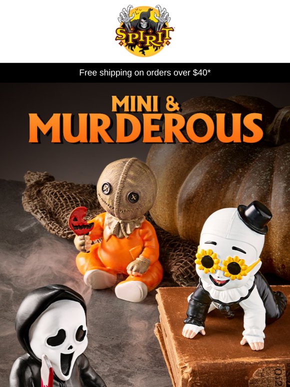 Spirit Halloween: NEW Mini Horror Babies® 🍼🔪 | Milled
