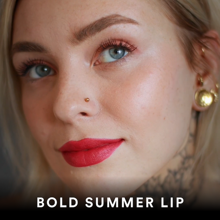 Gen See Beauty: WATCH: Bold Summer Lip 💄 | Milled