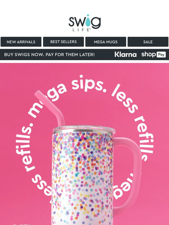 Swig Life: Mega Sips. Less Refills. 🥤 | Milled