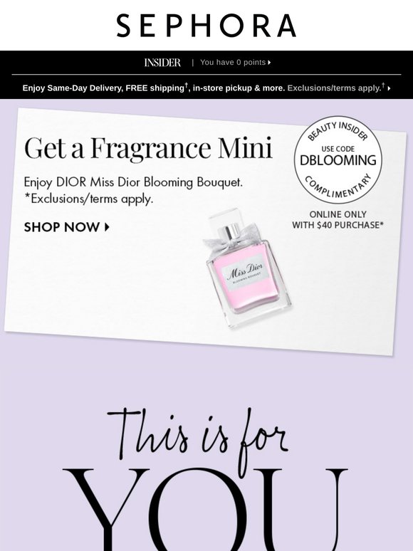 Sephora: A beauty lineup made just for you 😘 | Milled