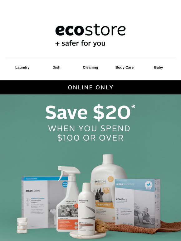 Ecostore: Ending soon - your Spend & Save offer is still live | Milled