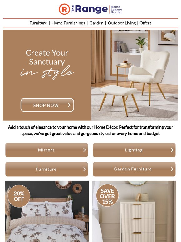 The Range: Home Inspo: Style Your Sanctuary | Milled