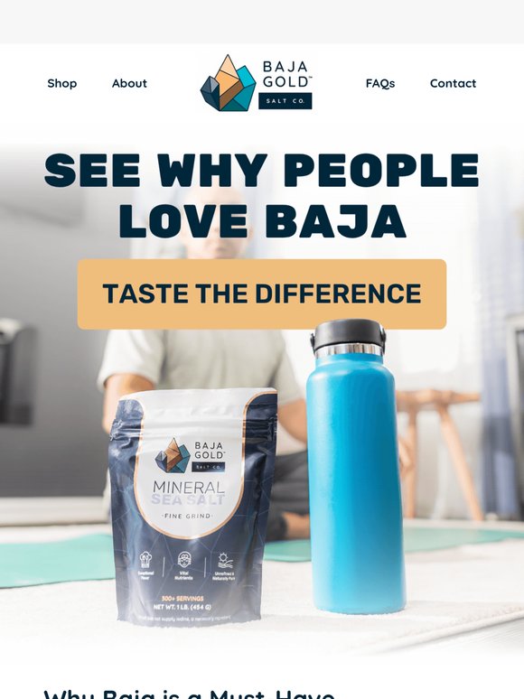 Baja Gold Salt Co.: 😄 Real Words from Real Customers | Milled