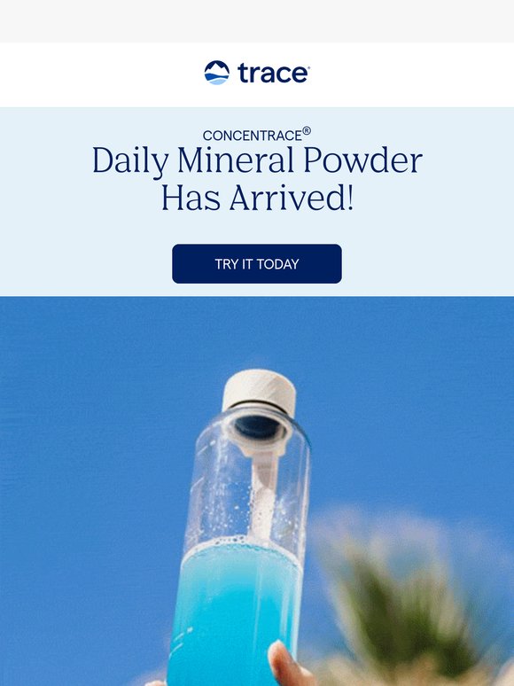 Trace Minerals: Introducing ConcenTrace® Daily Mineral Powder – Your ...