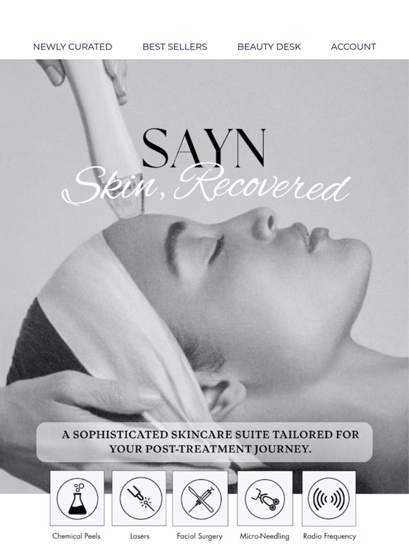 Sayn Beauty: Meet Your Skin Recovery Essentials | Milled