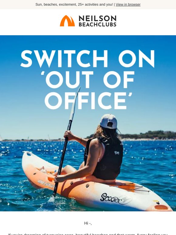 Neilson: Say hello to summer fun: explore our Beach Clubs! | Milled