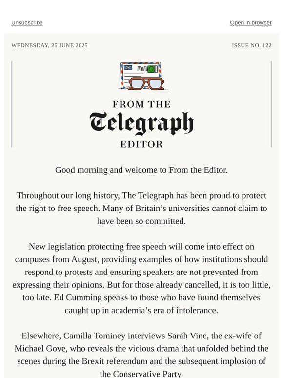 The Telegraph: Meet Britain’s cancelled academics | Milled