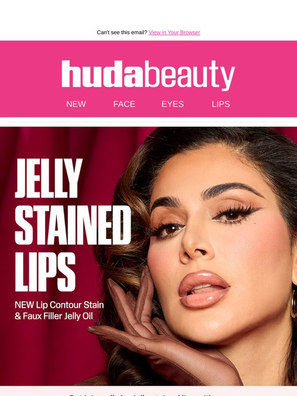 Huda Beauty: Shop our NEW Lip Contour Stain + Jelly Oil 💋 | Milled