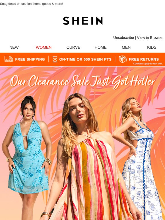SHEIN: Heatwave Heroes: Sale Edition ☀️💸 | Milled
