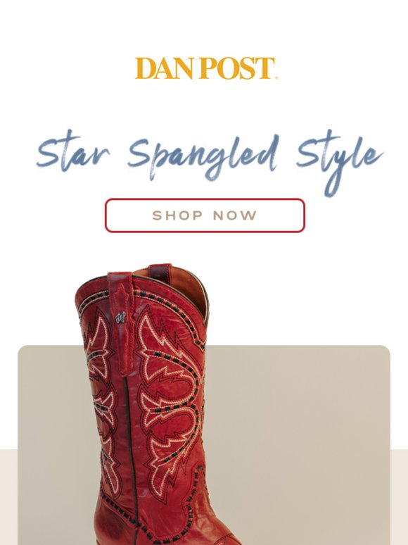 Dan Post: Star Spangled Style 🎆 | Milled