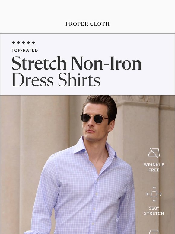 Proper Cloth: Shirts That Stay Sharp All Day Long | Milled