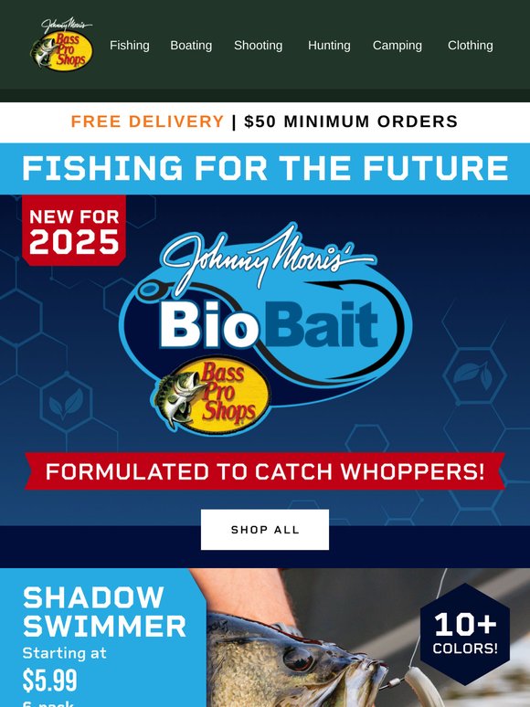 Bass Pro Shops: Catch Whoppers with BioBait | Milled