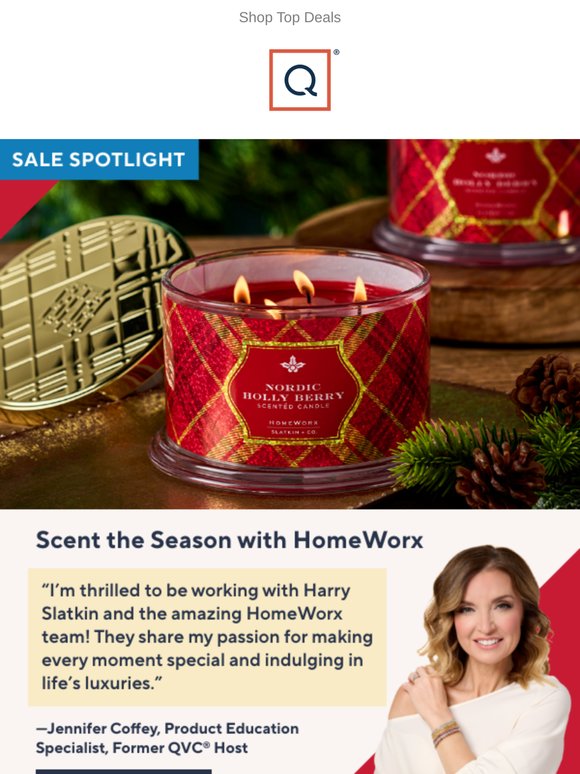 QVC: She's Back! Jen Coffey x HomeWorx | Milled
