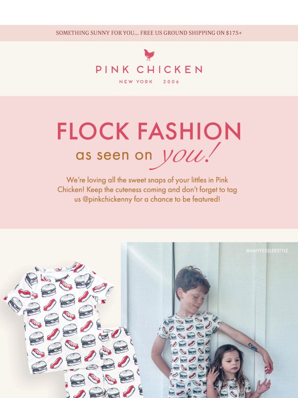 Pink Chicken: Spotted: Your littles in PC! 😍 | Milled