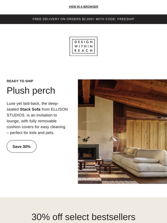 Design Within Reach Email Newsletters: Shop Sales, Discounts, and ...