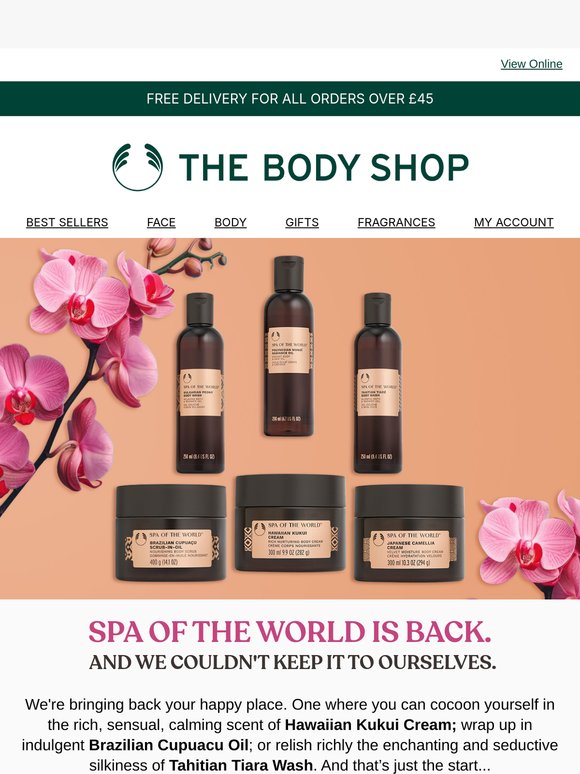 The Body Shop: Spa of the World is back 🌺 | Milled