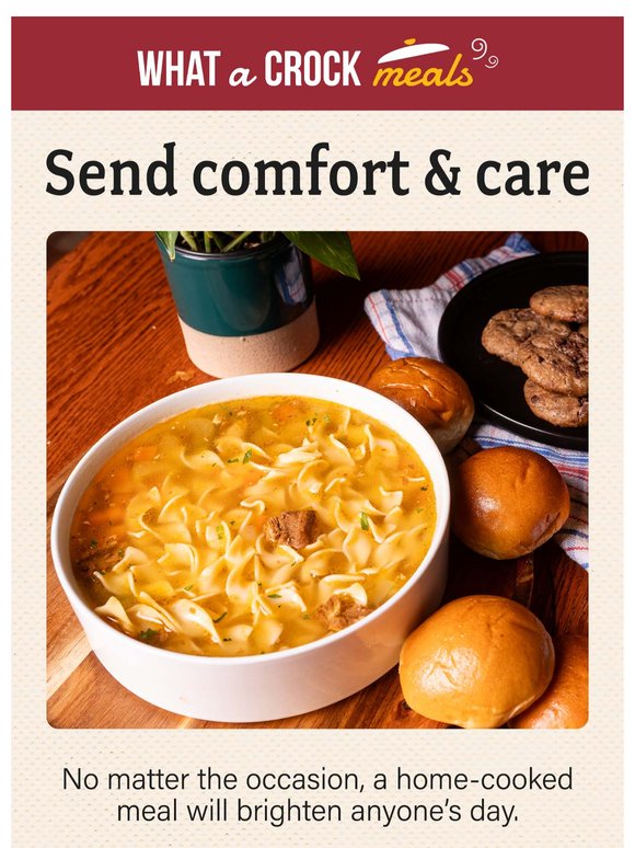 What a Crock Meals: Send Care Right to Their Doorstep 💌 | Milled
