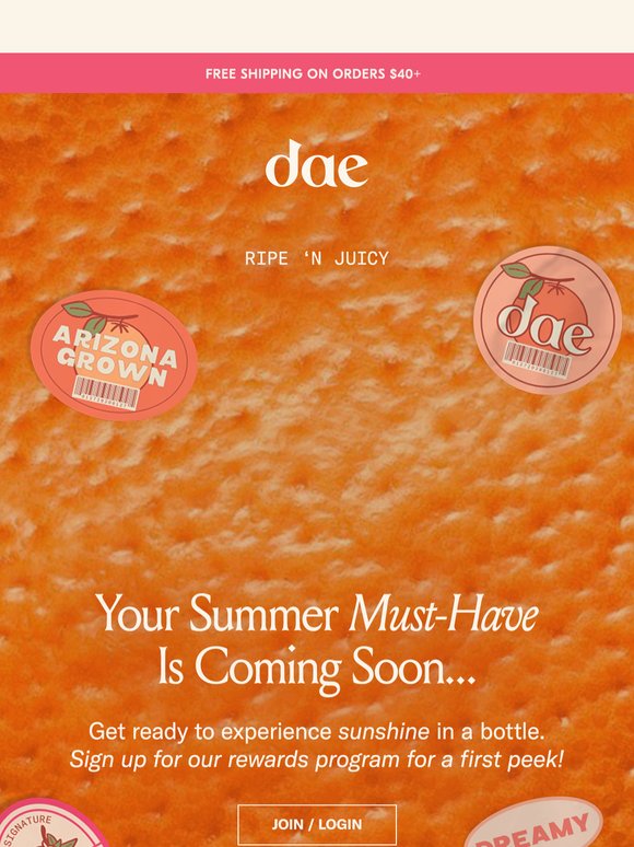Dae Hair: Something sweet is coming soon....🍊 | Milled