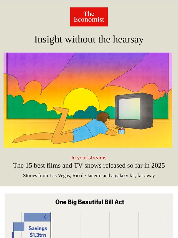 The Economist: Need to know: The 15 best films and TV shows released so ...