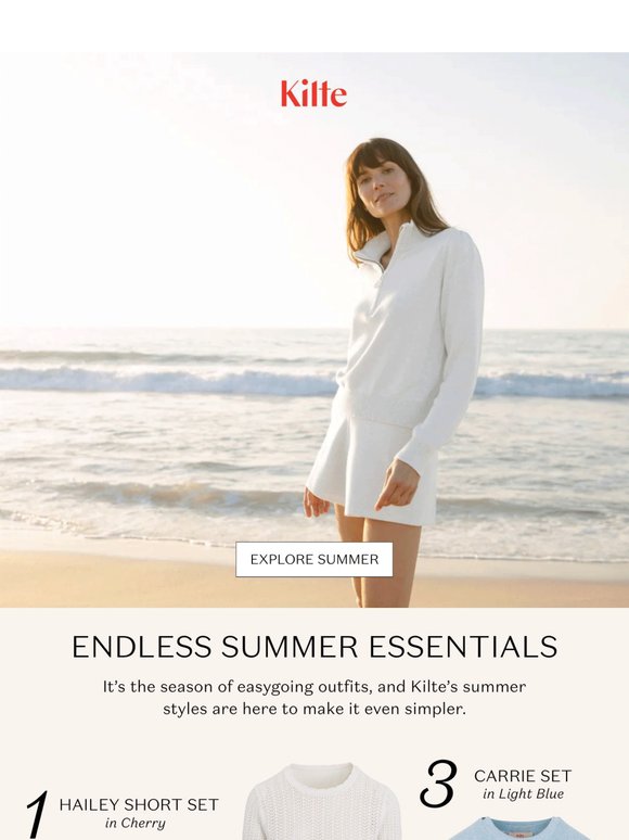 Kilte Collection: Summer Style: Easy, Everyday, Essential | Milled