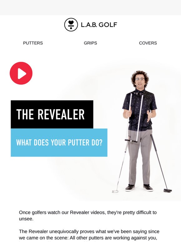 LAB Golf: What Does Your Putter Do In the Revealer? | Milled