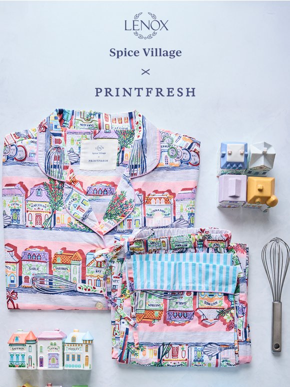 Printfresh: NEW: Lenox Spice Village x Printfresh | Milled